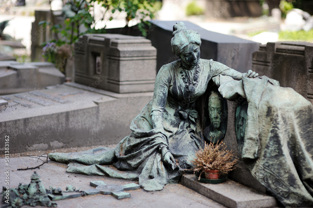 Impressive sculptures on the tombs and monuments of Cimitero ...