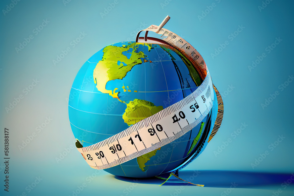 Global obesity epidemic crisis affecting increasing numbers of earth ...