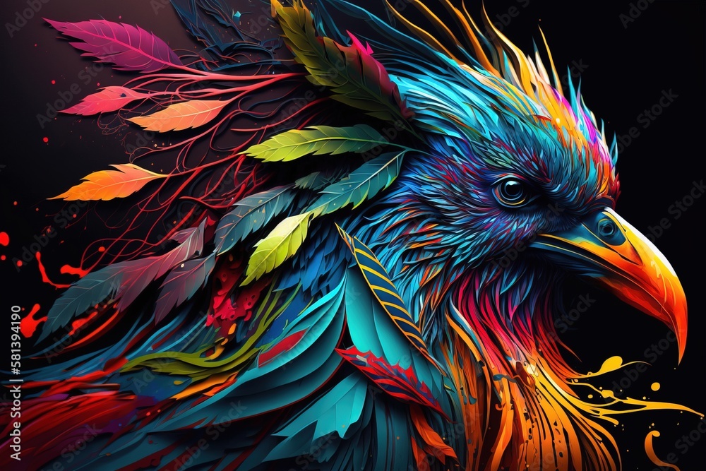 Bird Graphic Art