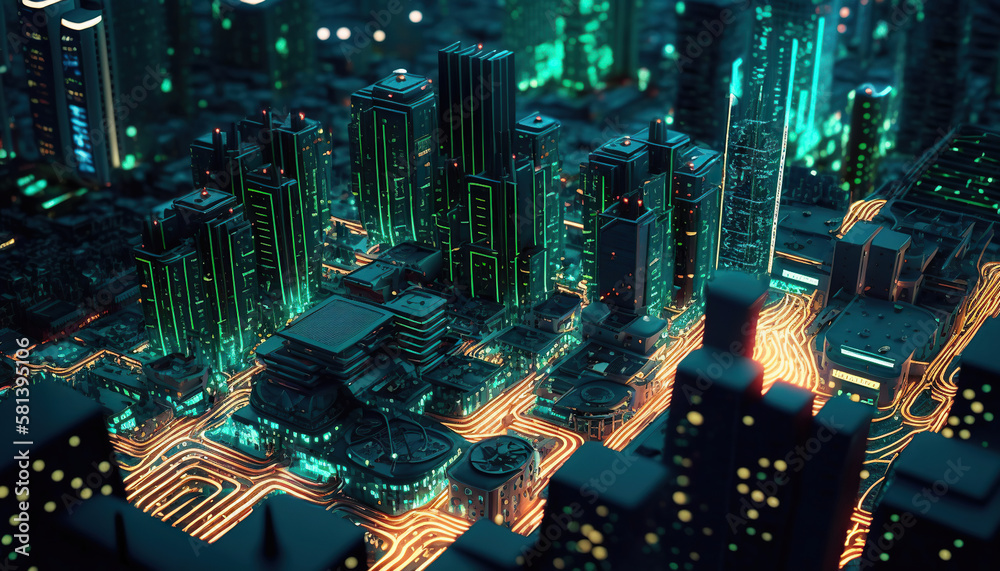 The Rise of Cyber Cities, Metropolises on Printed Circuit Boards ...