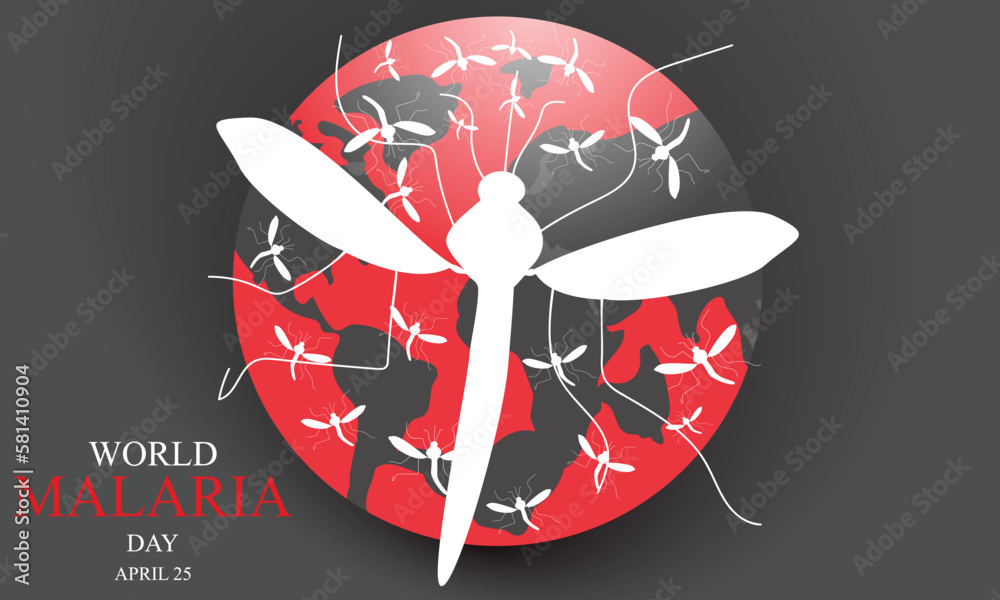 World Malaria Day. Template for background, banner, card, poster Stock ...
