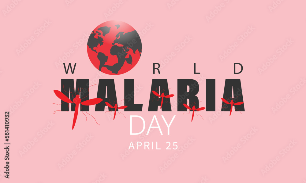 World Malaria Day. Template for background, banner, card, poster Stock ...