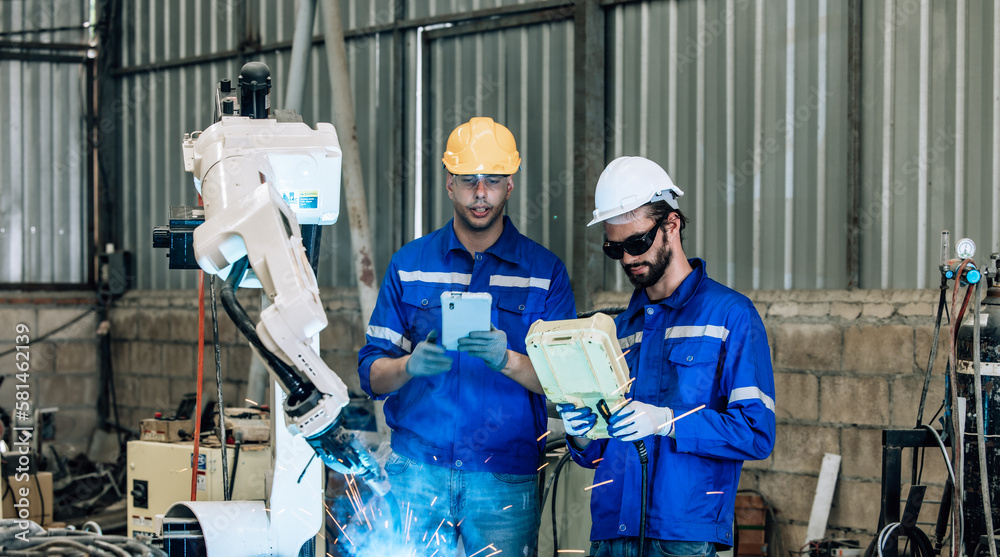 Two highly competent robotic operators collaborate to configure new ...