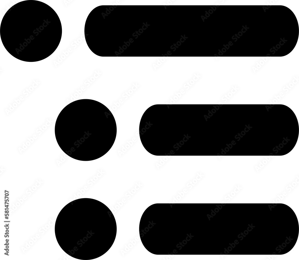 Menu icons . Burger menu for interface design vector. Website icons for ...