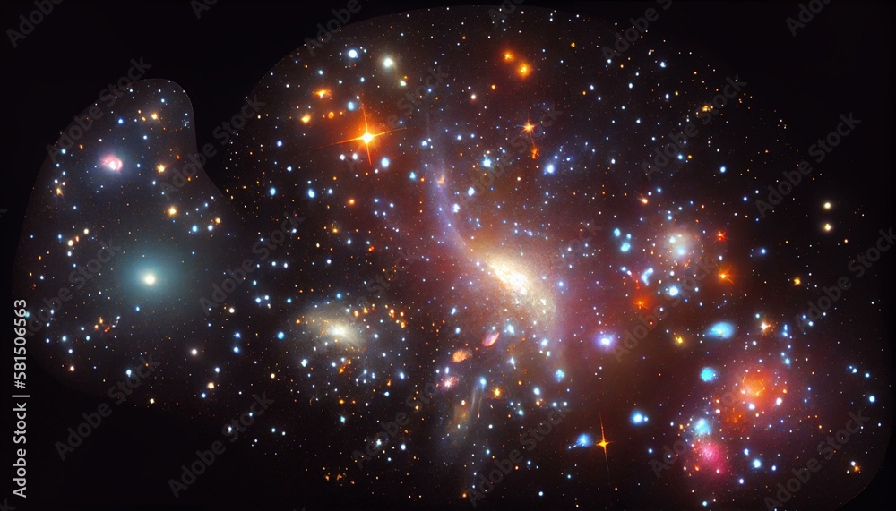 Galaxies That Are Color Shape And Different
