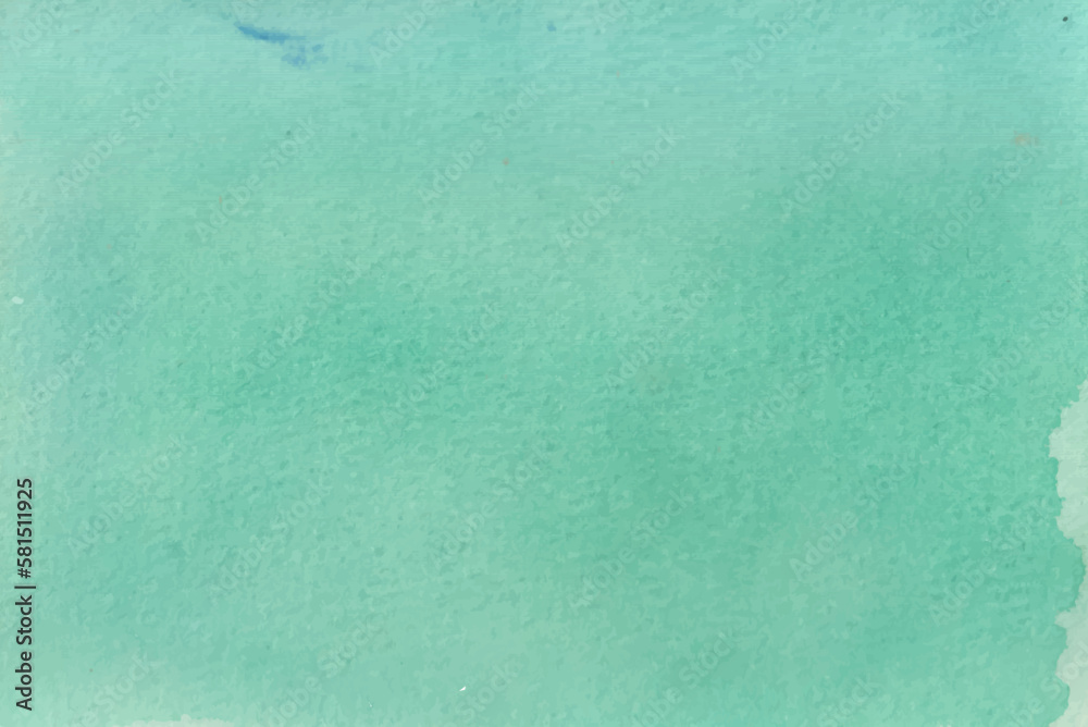 abstract green texture vector banner, watercolor vector background for ...