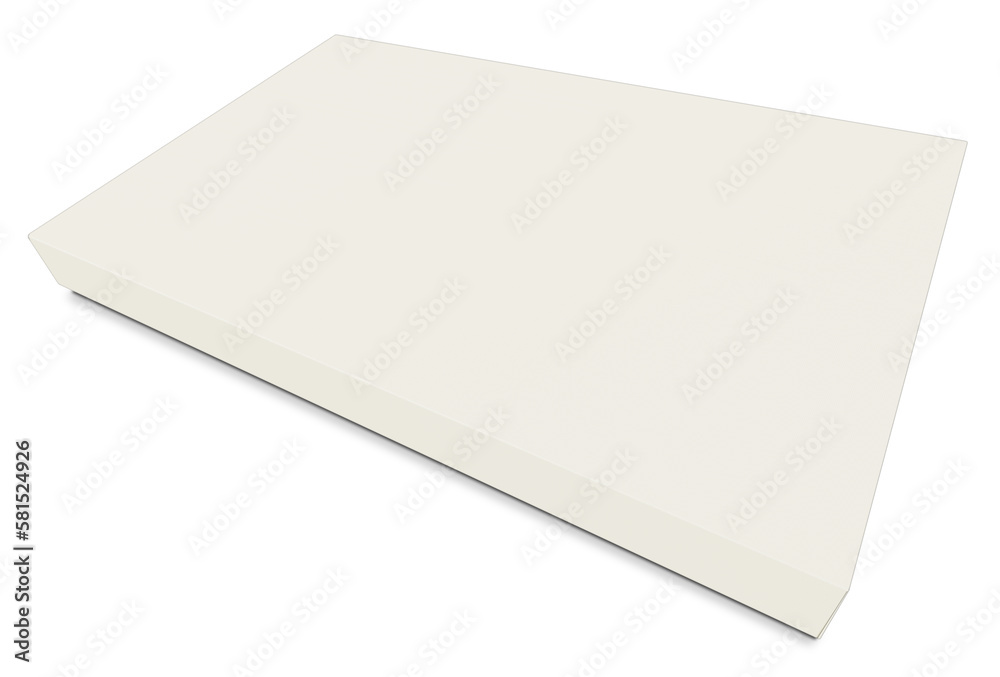 White Canvas Wraps template for presentation layouts and design. 3D ...