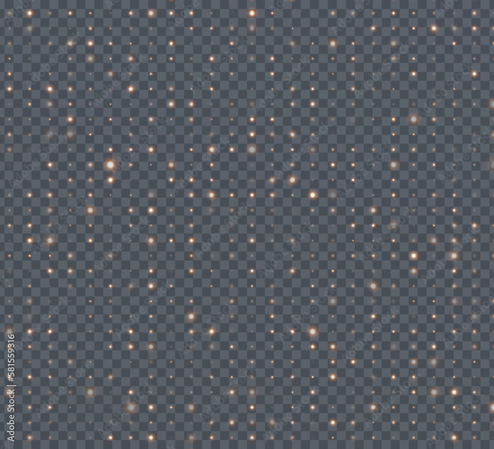 Abstract vector digital background on a transparent background. Light ...