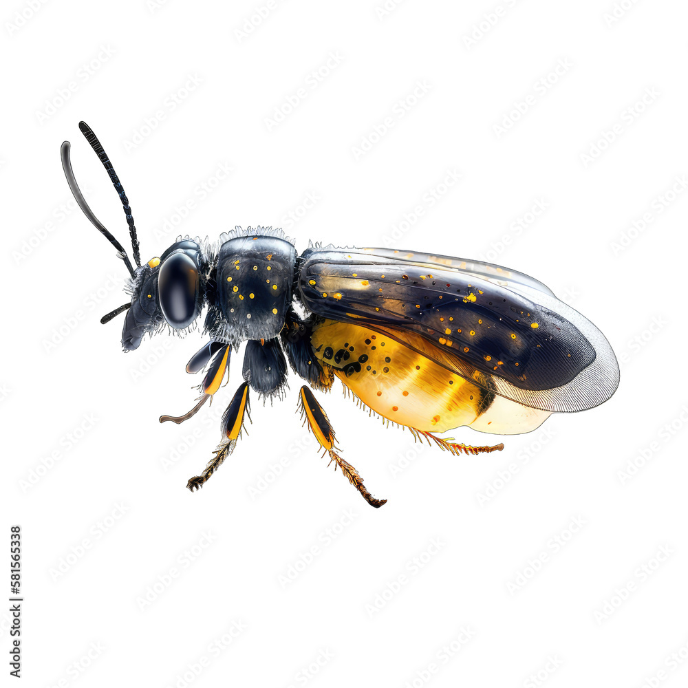 firefly, transparent background png Stock Illustration | Adobe Stock