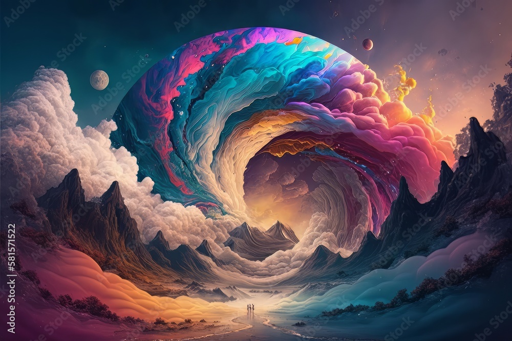 World within worlds - moon as a portal rift to another dimension in ...