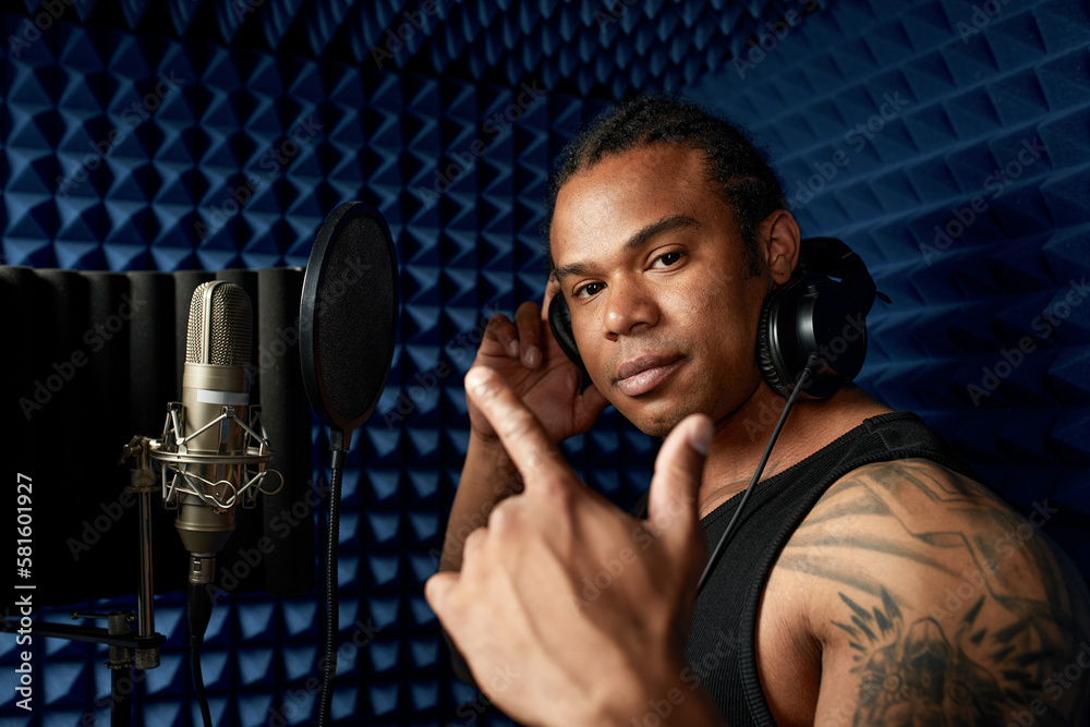 Rapper Studio Photoshoot