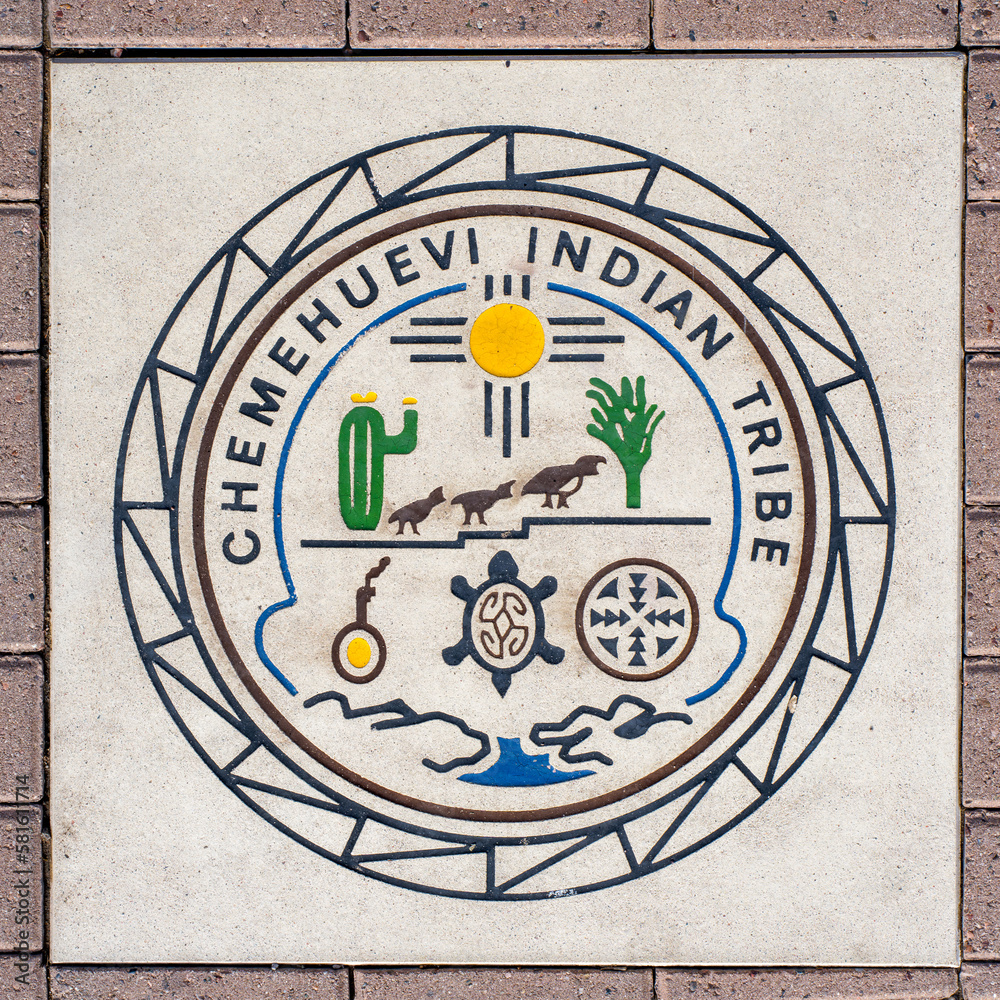 Lake Havasu City, AZ - March 9, 2023: Seal of the Chemehuevi Indian ...