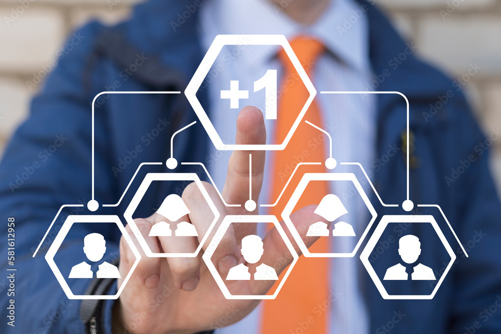 Sequence plus one. Add one more. Power in unity. Gain step by step ...