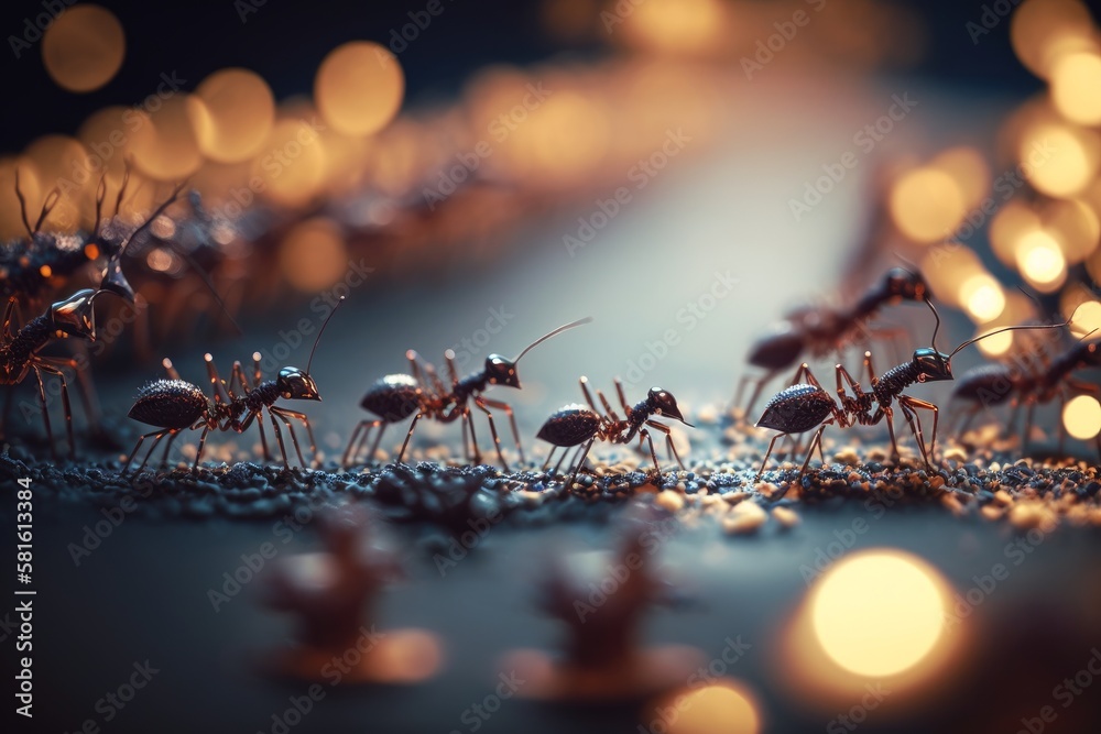 Insane Details and Beautiful Color Grading: An Ant Parade with Bokeh ...