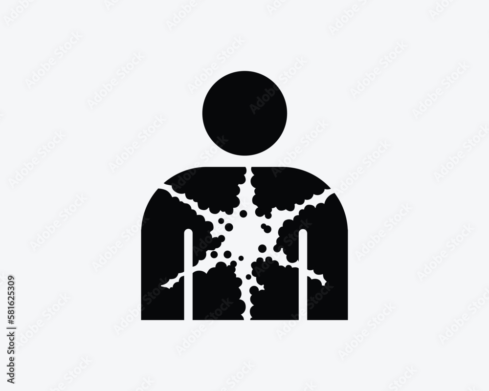 Heartbreak Icon Heart Break Broken Health Hazard Danger Safety Vector ...