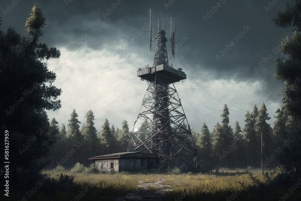 Amid the forest: the communication tower bridging the digital divide ...