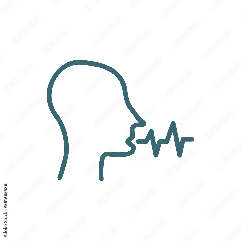 voice recognition icon. Filled voice recognition icon from ai and ...