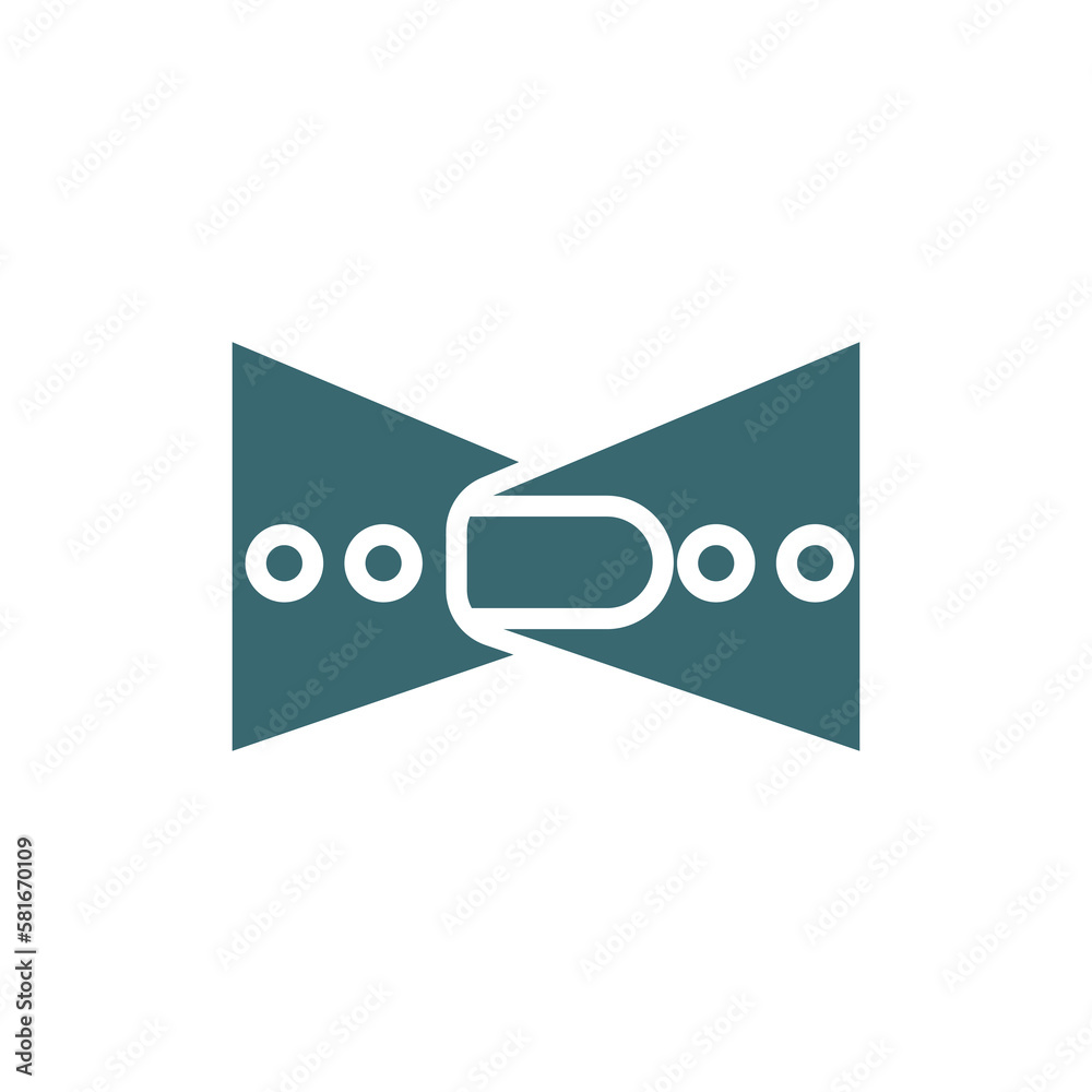 lumbar belt icon. Filled lumbar belt icon from Fitness and Gym ...