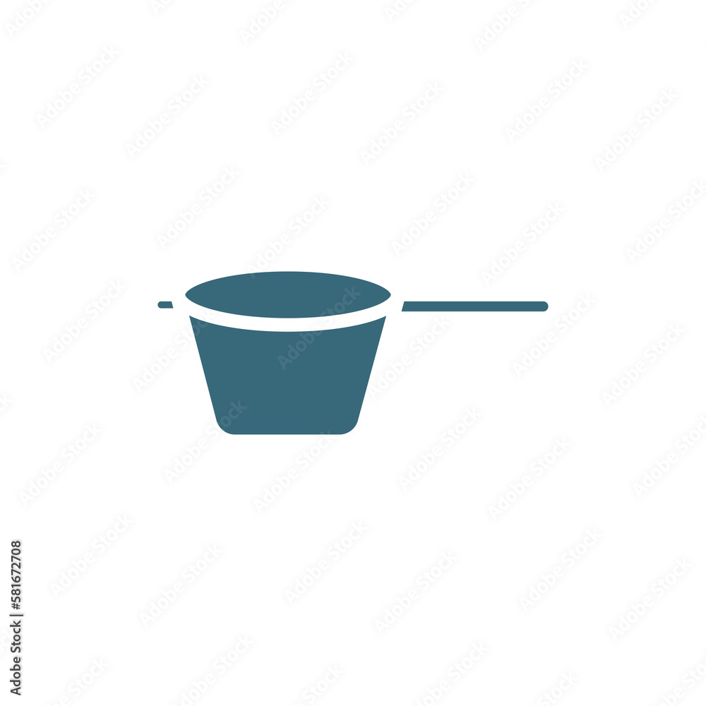 lateral pan icon. filled lateral pan icon from restaurant collection ...