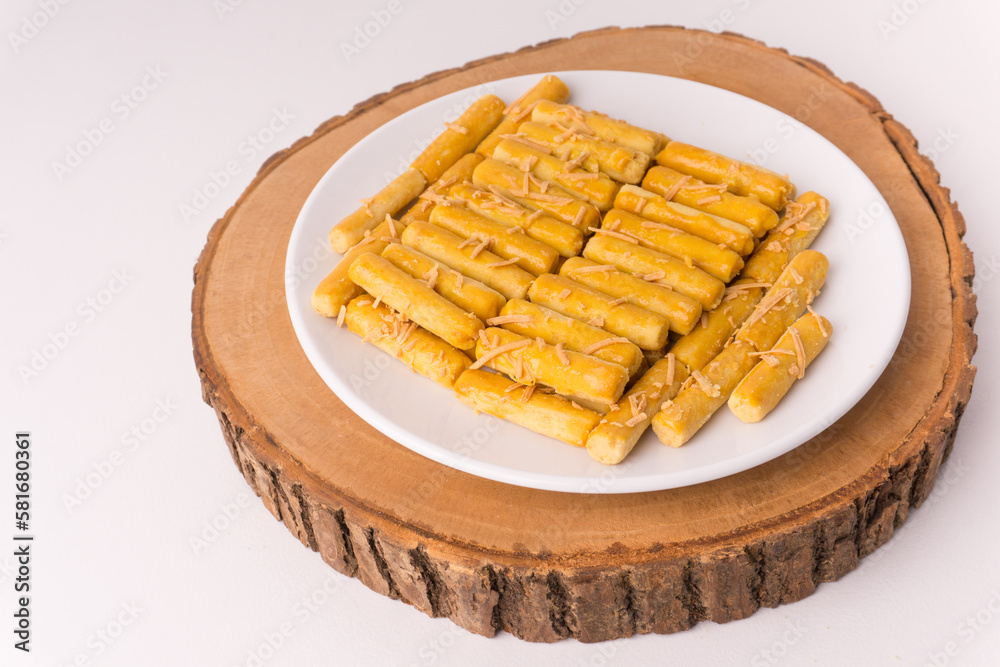 Kaasstengels or Cheese shortbread, or Kue kering Kastengel are pastries ...