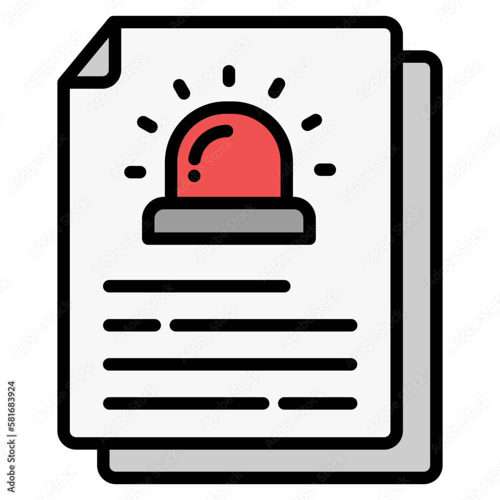 Incident Reporting Procedures Stock Vector | Adobe Stock