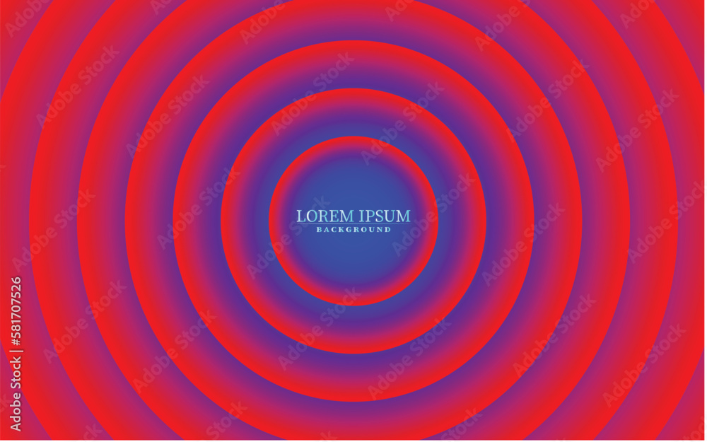 bstract circle pattern circle motion 3d render background for modern ...