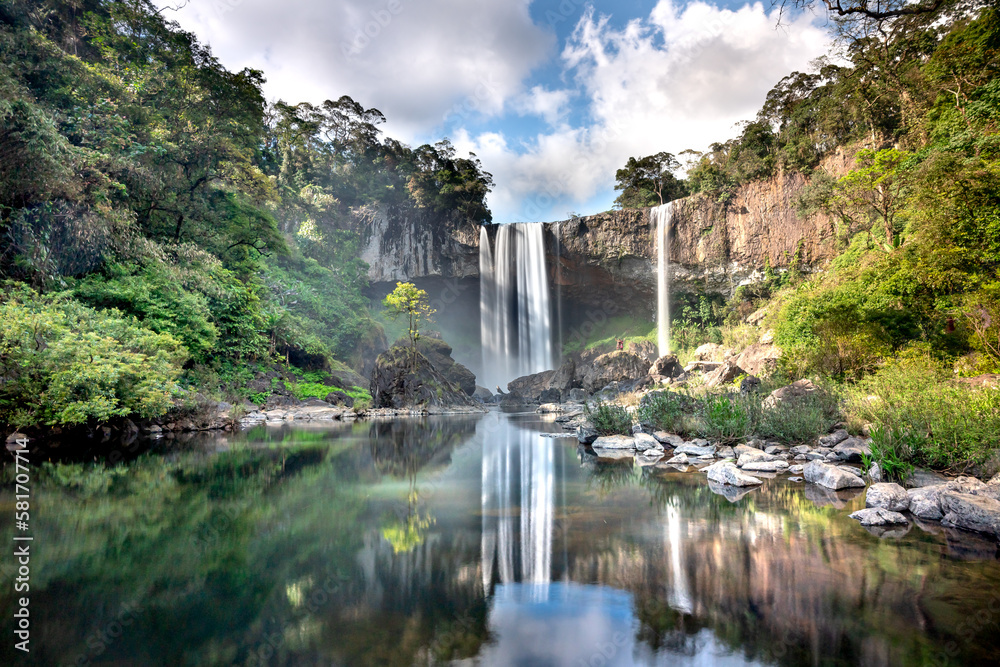 K50 Waterfall, also known as Hang En, is a tourist destination that ...