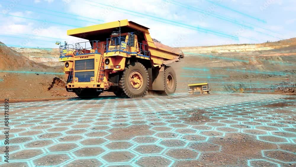 Digitalization in the coal mining sector. Visualization of the work of ...