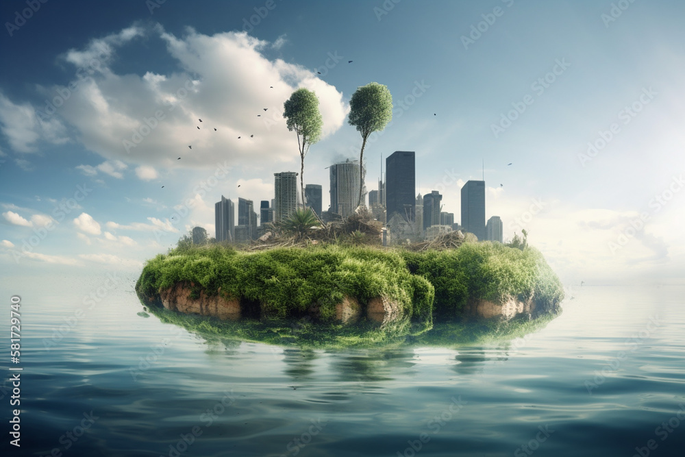 Cracked Earth VS Green Earth Concept. Global Warning, Climate Change and Save our Planet. Stock ...