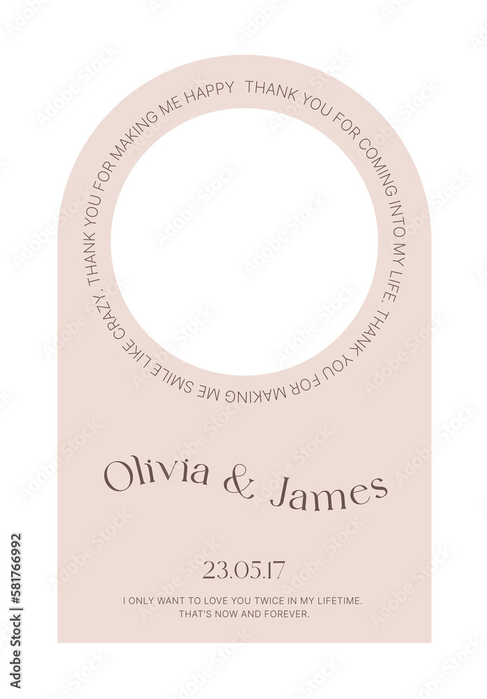 Simple and trendy card, invitation, panel design illustration graphic ...