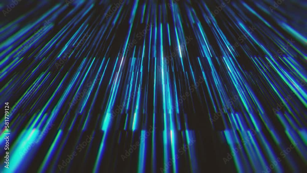 Abstract Glowing Light Rays Background/ 4k animation of an abstract ...