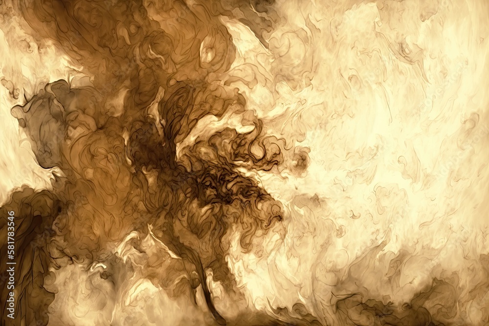 Disaster, storm, and mudslide fantasy abstract background with ...