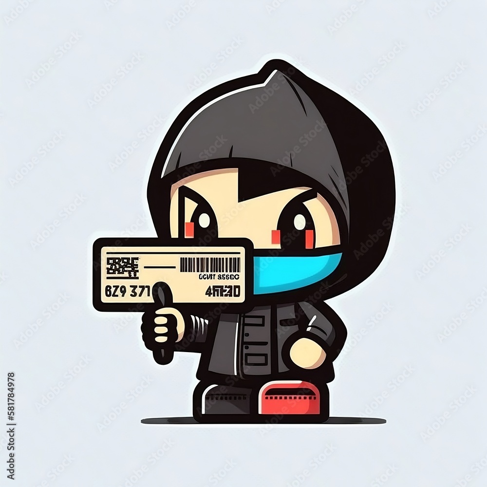 CUTE CHARACTER HAKER LOGO STYLE ,cute character, cute, cartoon hacker ...