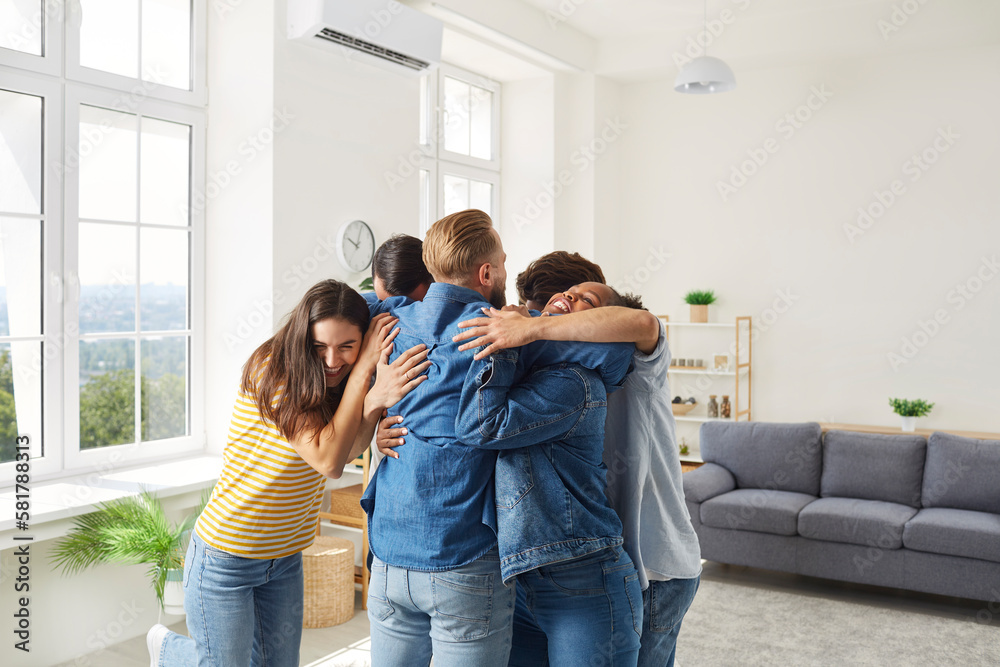 It's good to see you all again. Friends meet after long separation ...