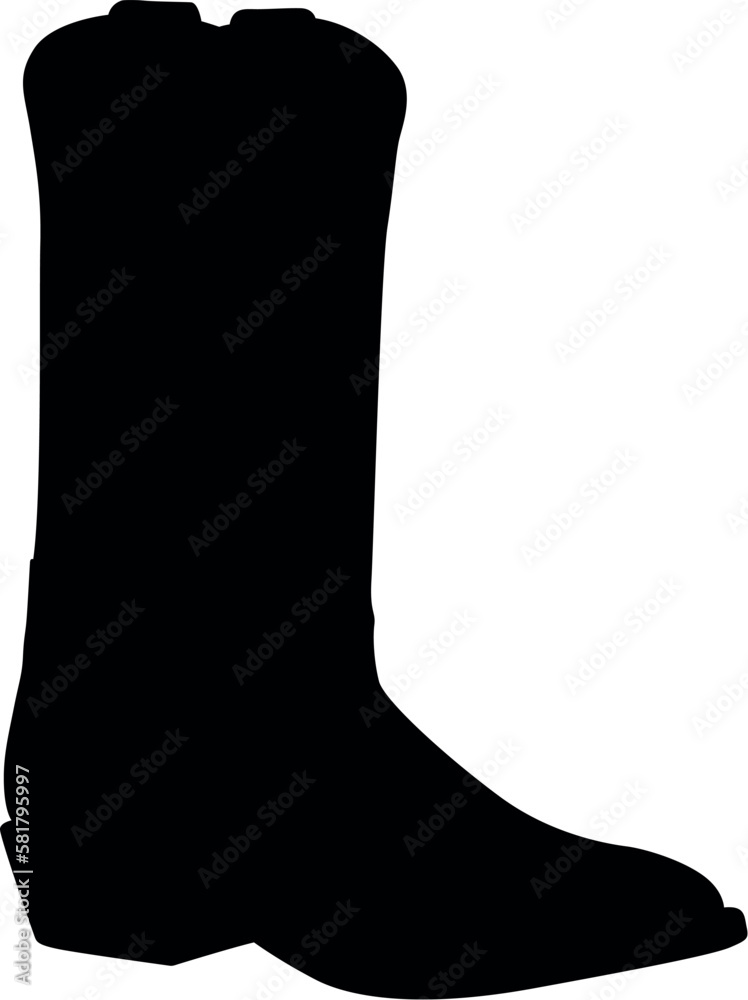 Western Cowboy Boots cut file, SVG , Cricut, Silhouette , Eps, PNG ...