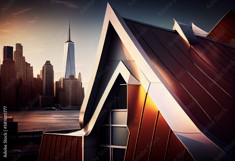 poster,roof, city,affiches,photography,color,House, Building, Tiles ...