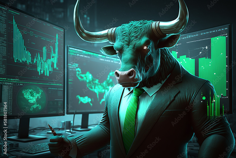 Taming the Bull, Stock market traders face off against a fierce animal ...