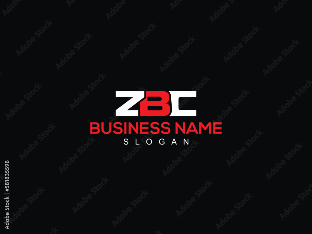ZBC zb Logo Vector, Graphics Element zbc Letter Logo, White Background ...