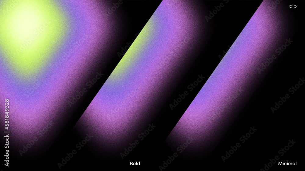 Prismatica Minimalist Fuzzy Diamond Gradient Dark Mode with Grain ...