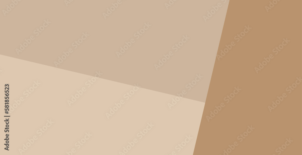 Abstract beige background with geometric shapes. For wallpaper, cover ...