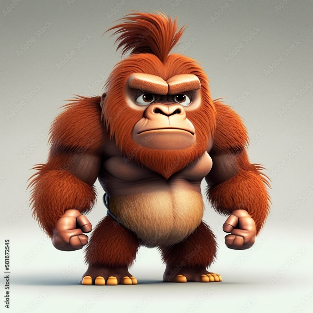 Orangutan Cartoon