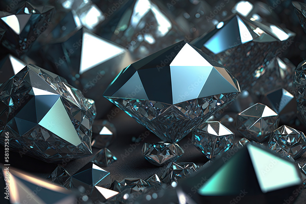 Diamond Gemstone Background - Gemstones Textures Backdrop Series ...