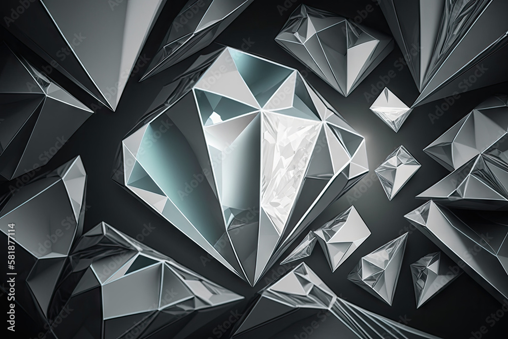 Diamond Gemstone Background - Gemstones Textures Backdrop Series ...