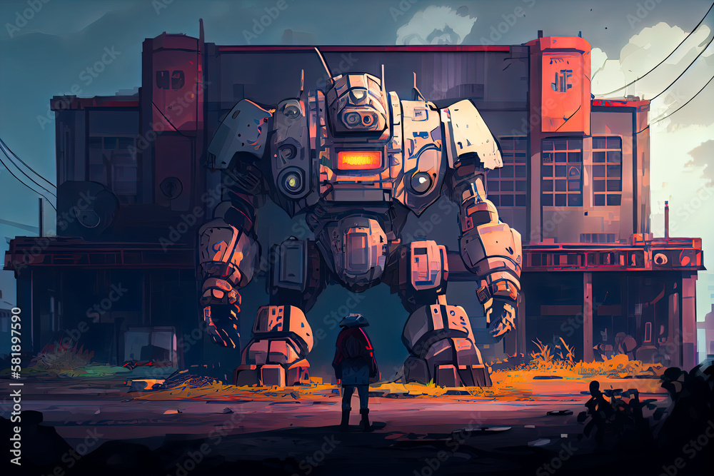 Old Robot Factory Game