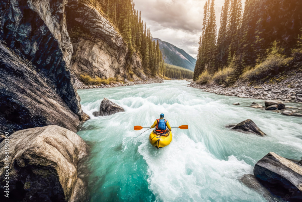 Scenic Views - Kayak rafting provides a unique perspective on the ...