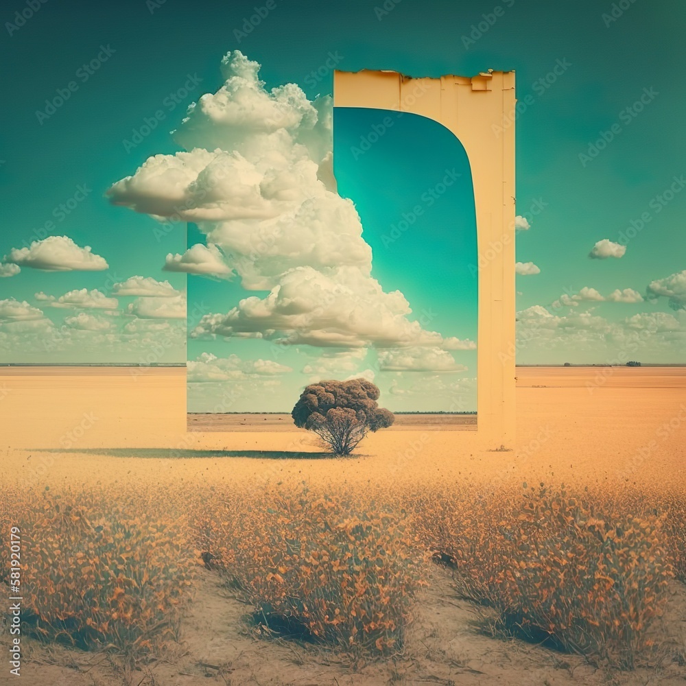 Surreal Verticality Cross-Processed Photography of Otherworldly Plains ...
