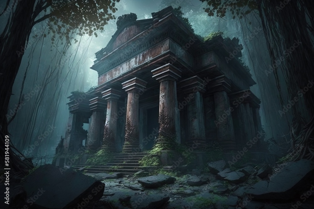 Defying the Danger Behind an Abandoned Ancient Mysterious Temple ...