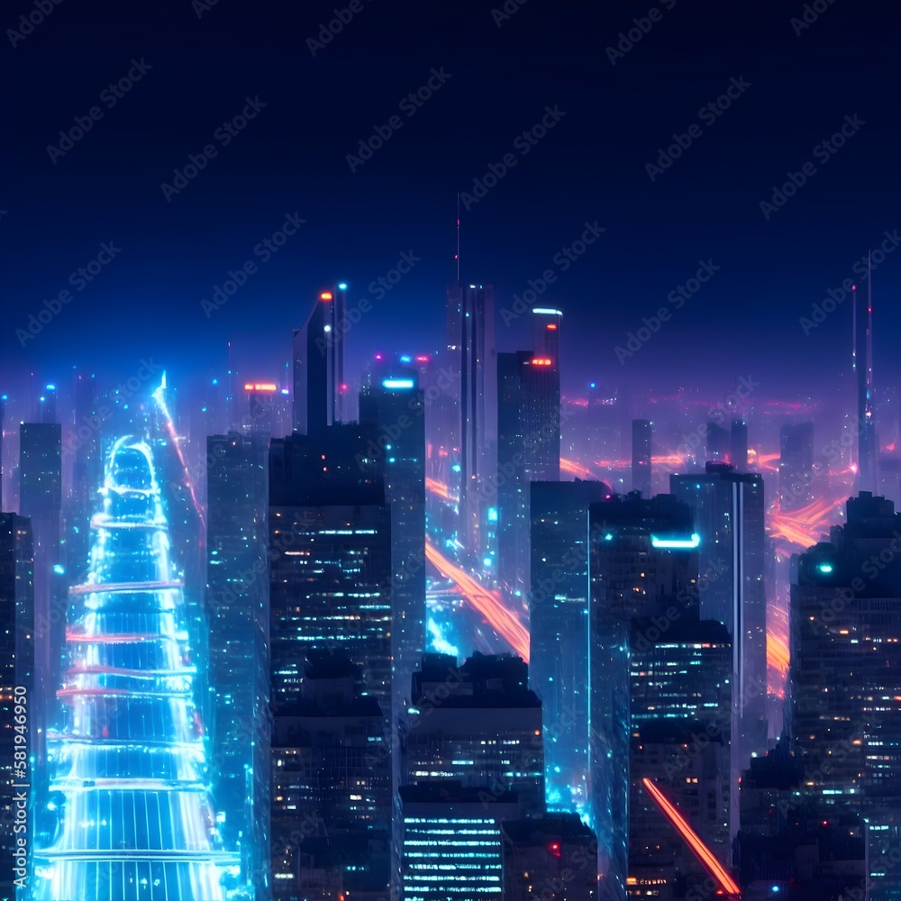 Beautiful futuristic Cityscape | Cityscape backgrounds/wallpapers ...