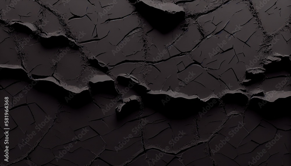 Black stone background. Dark gray rock texture. abstract grunge ...