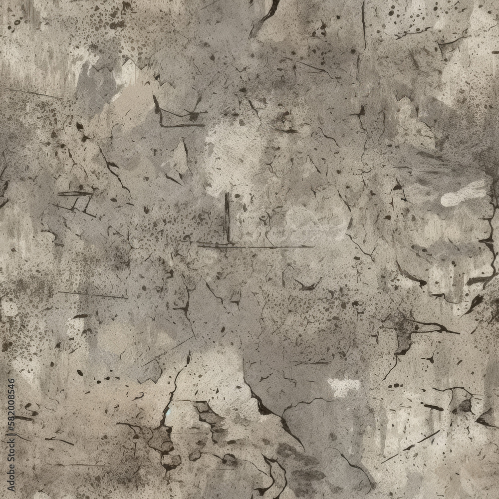 Seamless concrete, wet mud background texture. Tileable, repeating ...